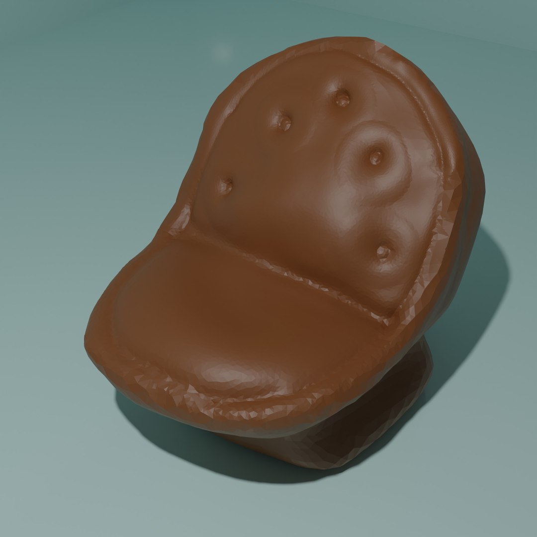 3D Model Soft Ugly Chair - TurboSquid 2054222