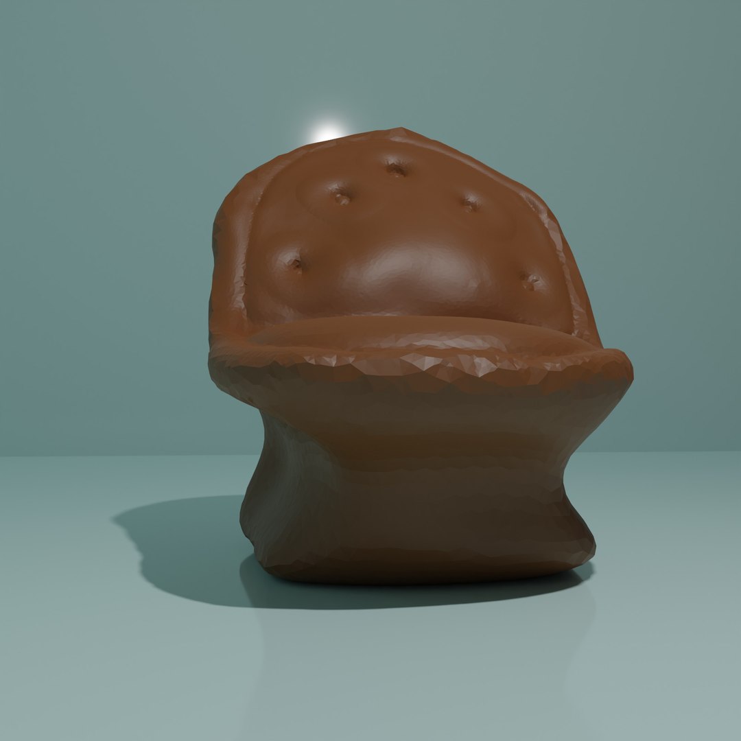 3D Model Soft Ugly Chair - TurboSquid 2054222