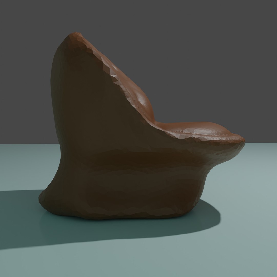 3D Model Soft Ugly Chair - TurboSquid 2054222