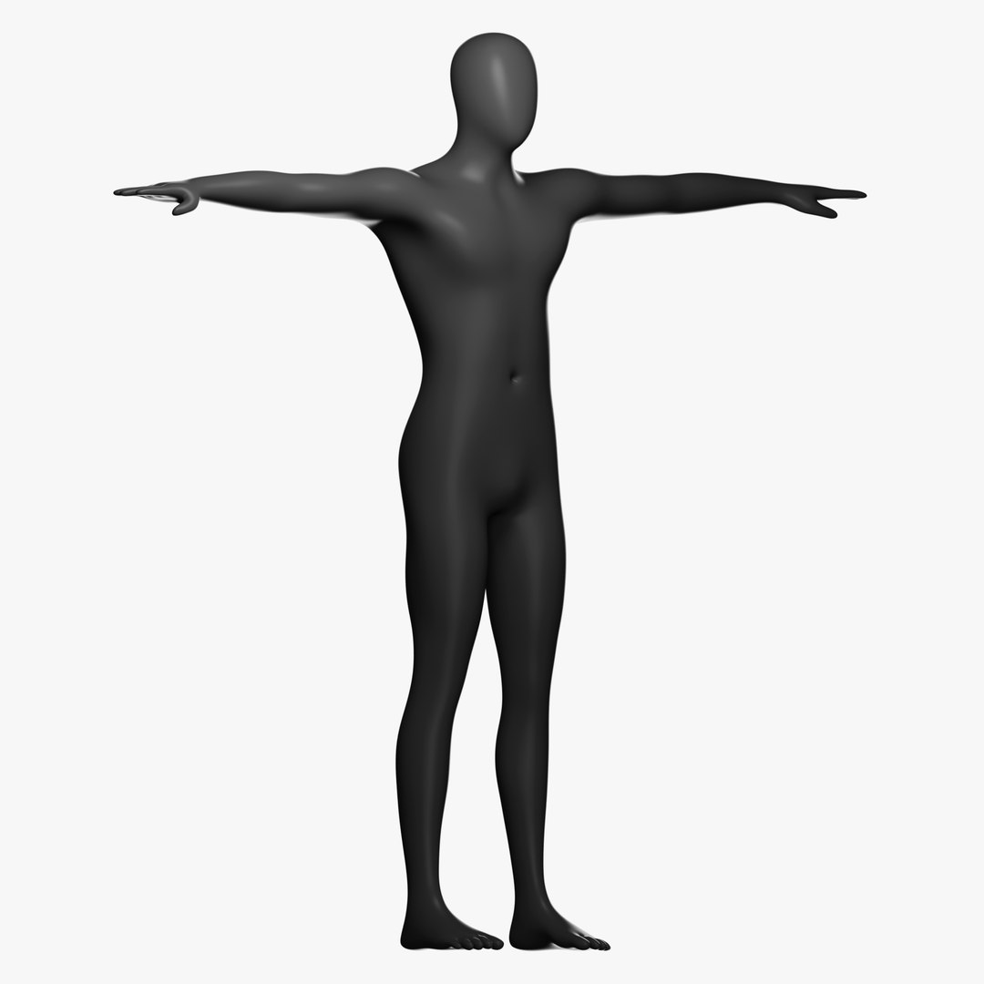 3D T-pose Male Mannequin - TurboSquid 2237343
