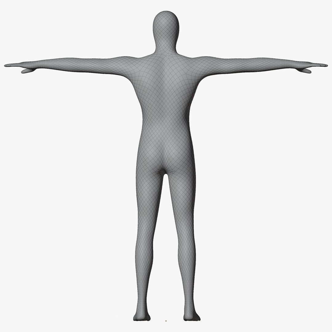 3D T-pose Male Mannequin - TurboSquid 2237343
