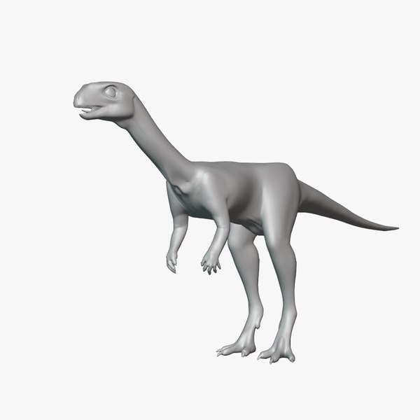 Chilesaurus Basemesh Low Poly3D模型 - TurboSquid 2107950