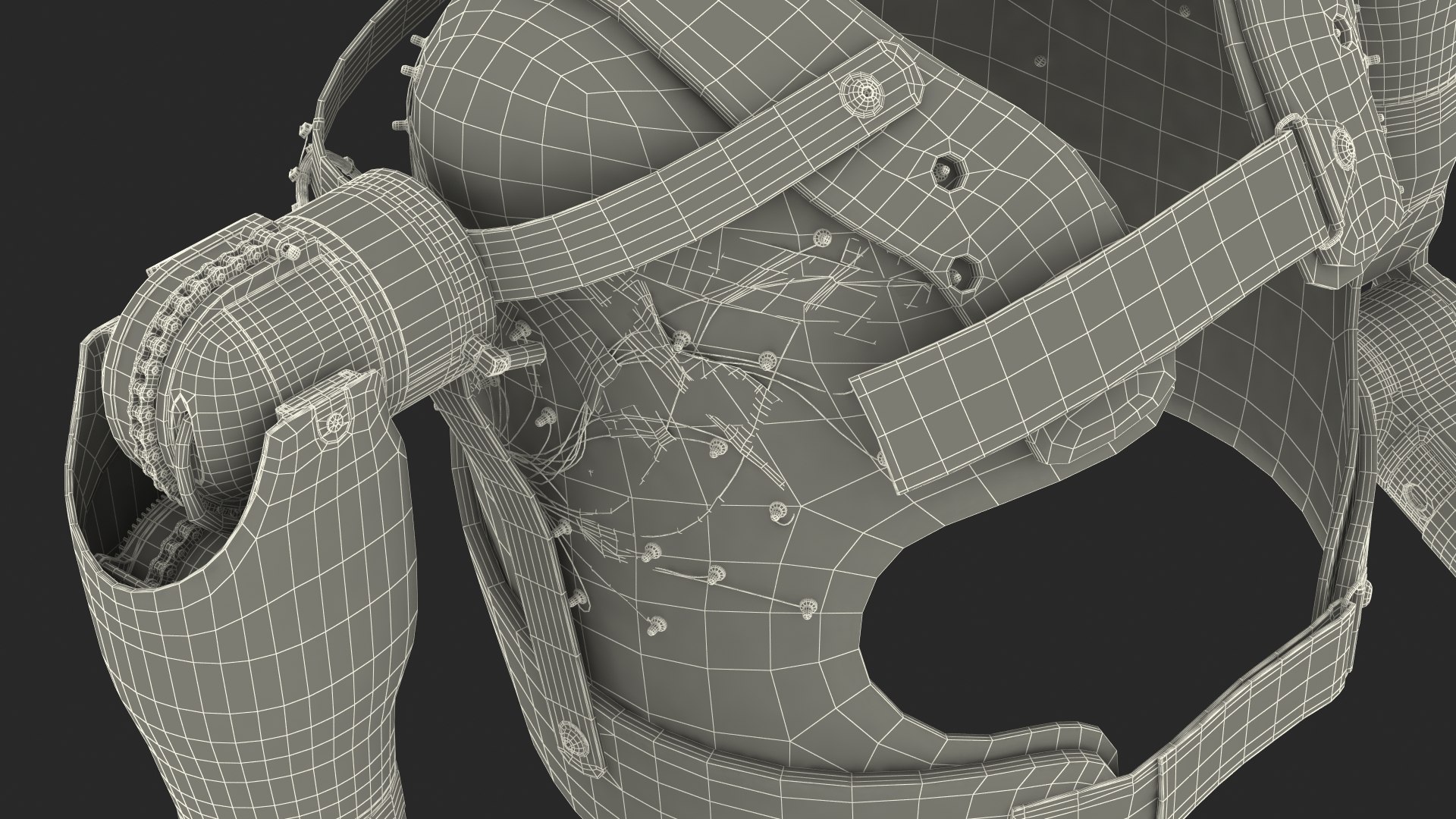 Modular Prosthetic Limbs Fur Rigged Model - TurboSquid 2094601