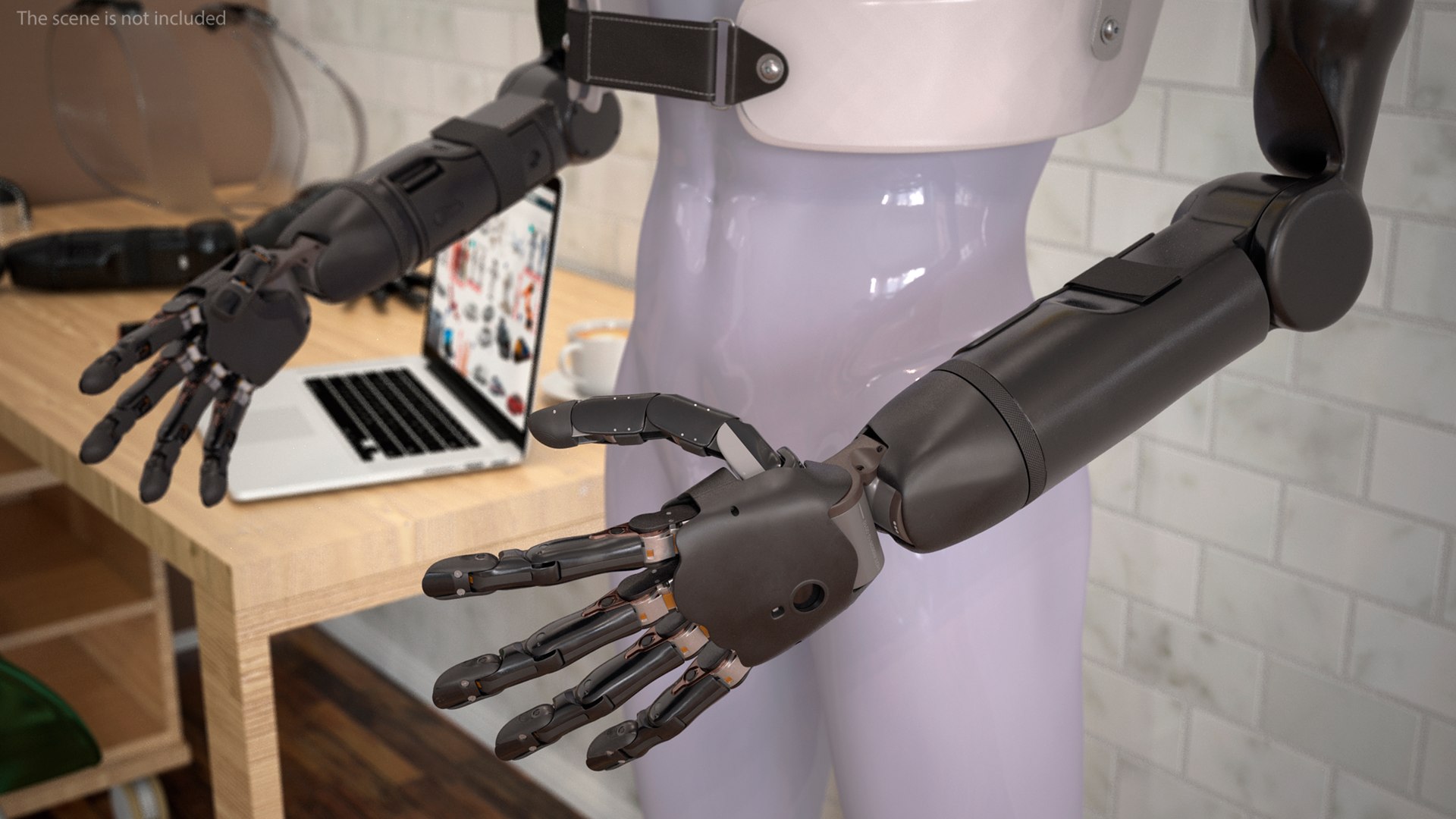 Modular Prosthetic Limbs Fur Rigged model - TurboSquid 2094601