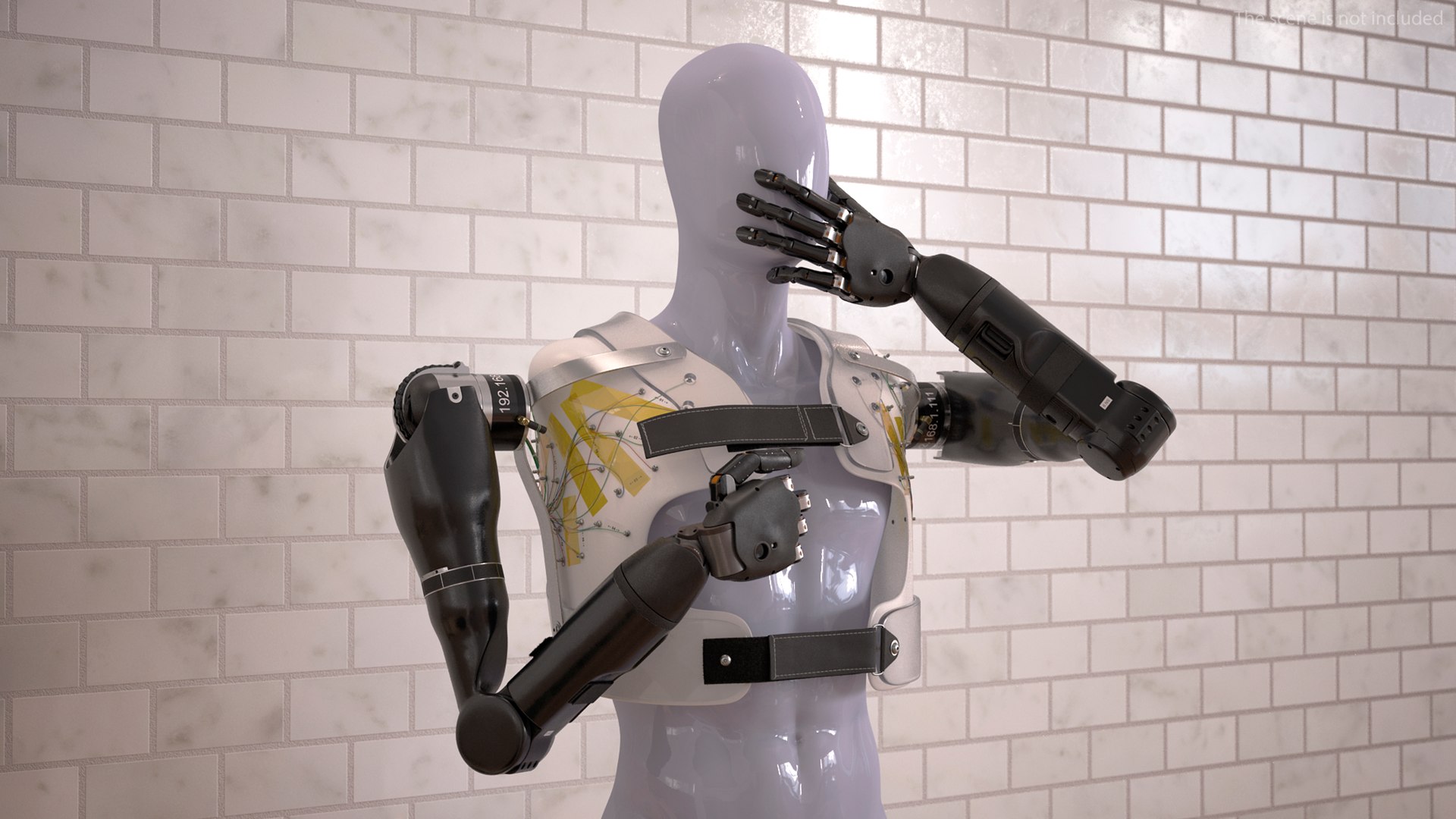 Modular Prosthetic Limbs Fur Rigged model - TurboSquid 2094601