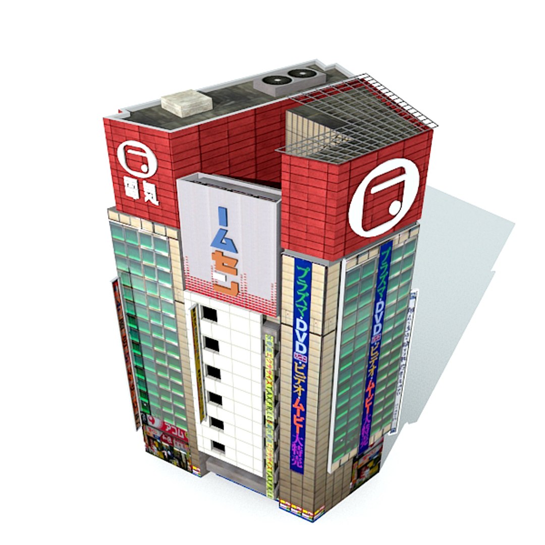 3d Building Electric Model