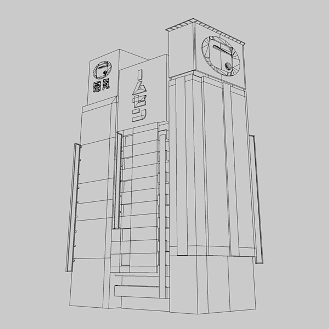 3d Building Electric Model