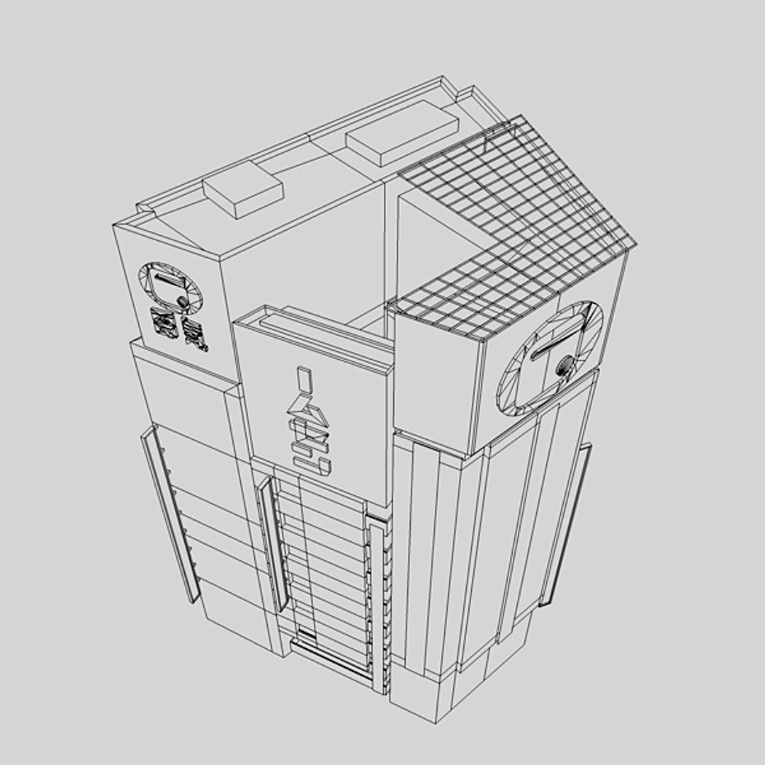 3d Building Electric Model