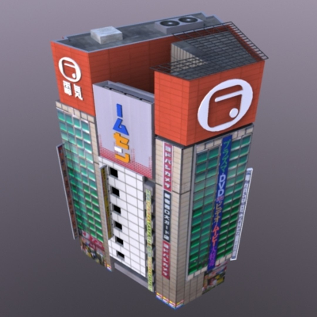 3d Building Electric Model
