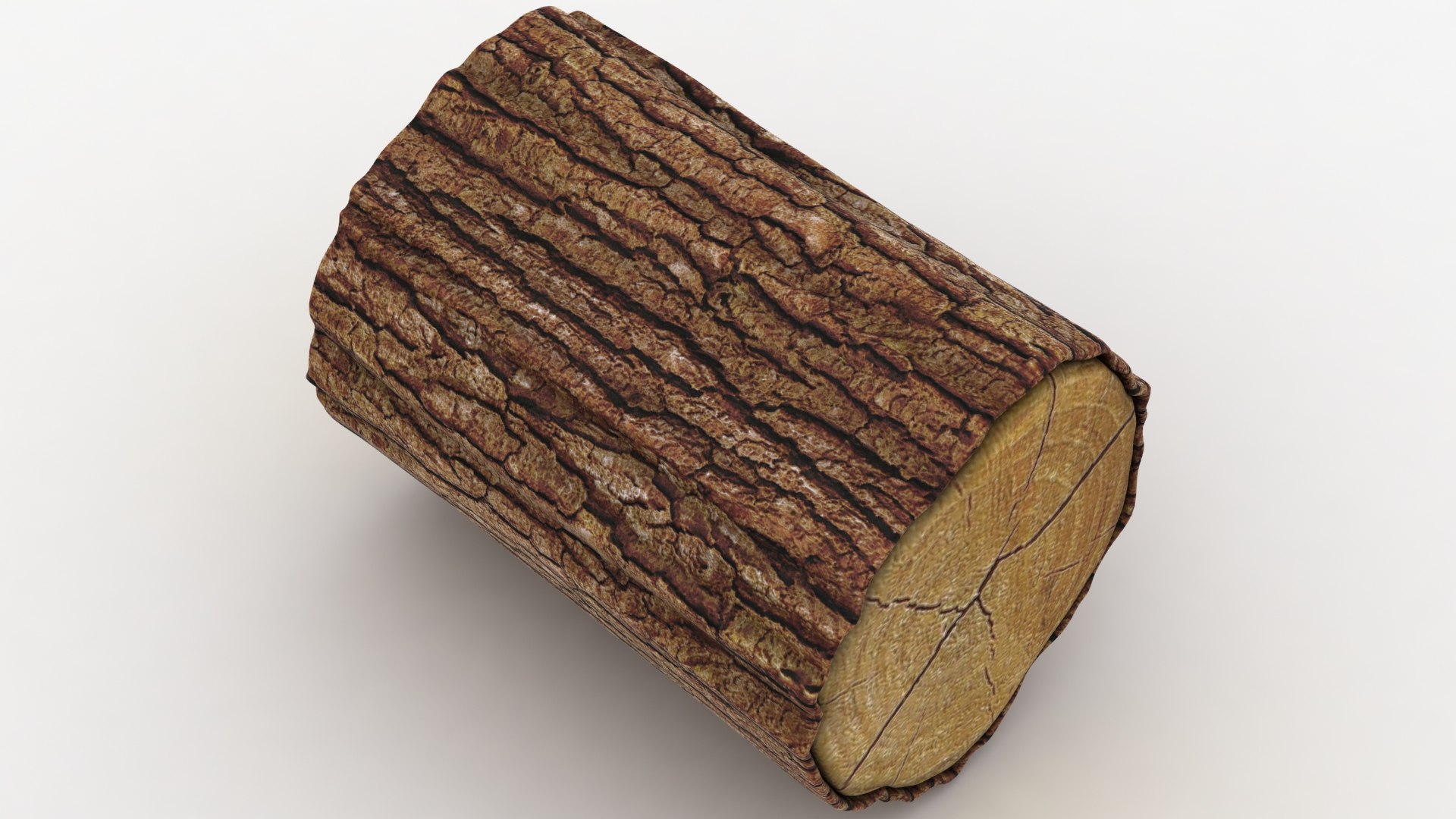 3D Wooden Log 03 - TurboSquid 1569003