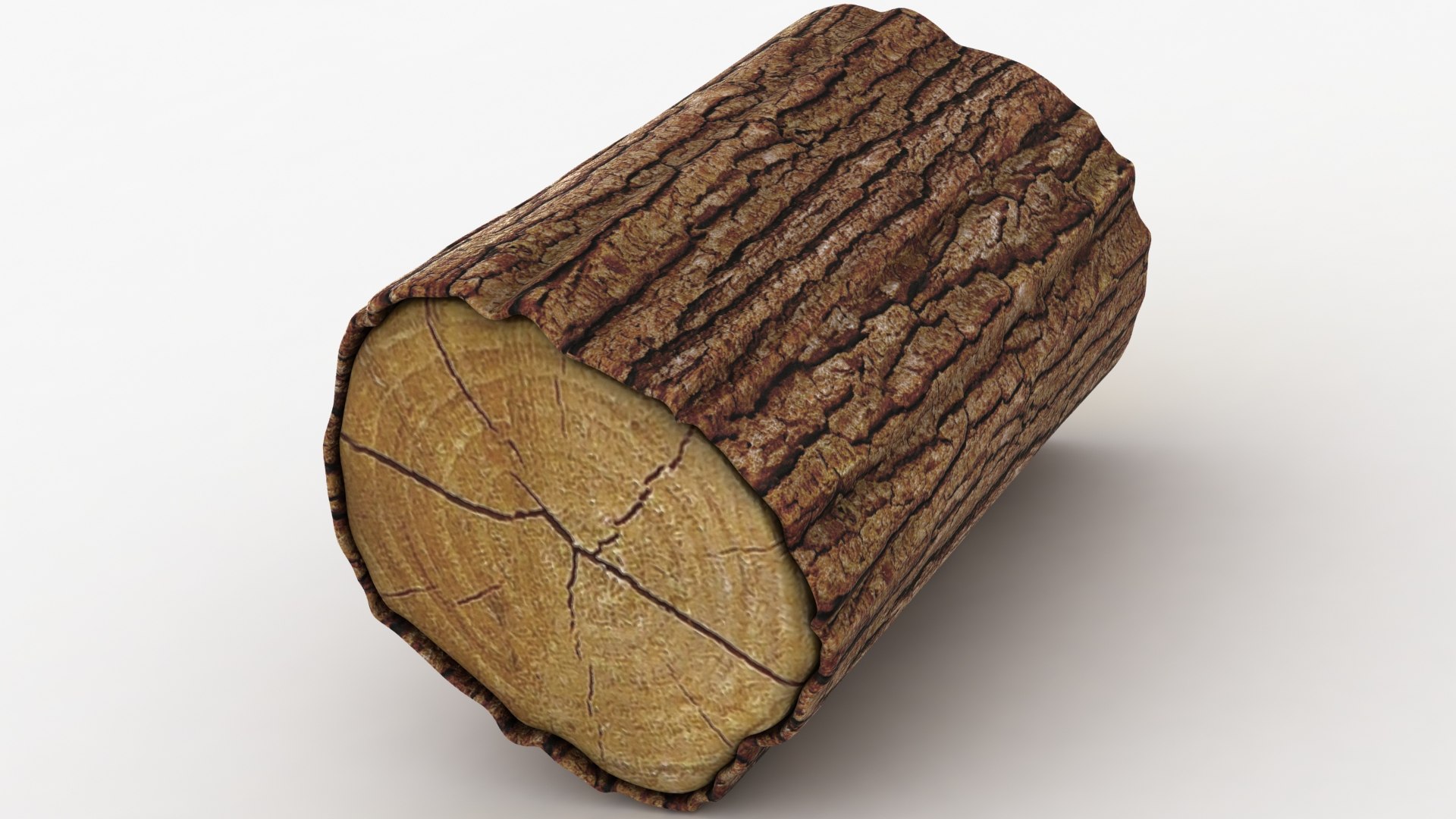 3D Wooden Log 03 - TurboSquid 1569003