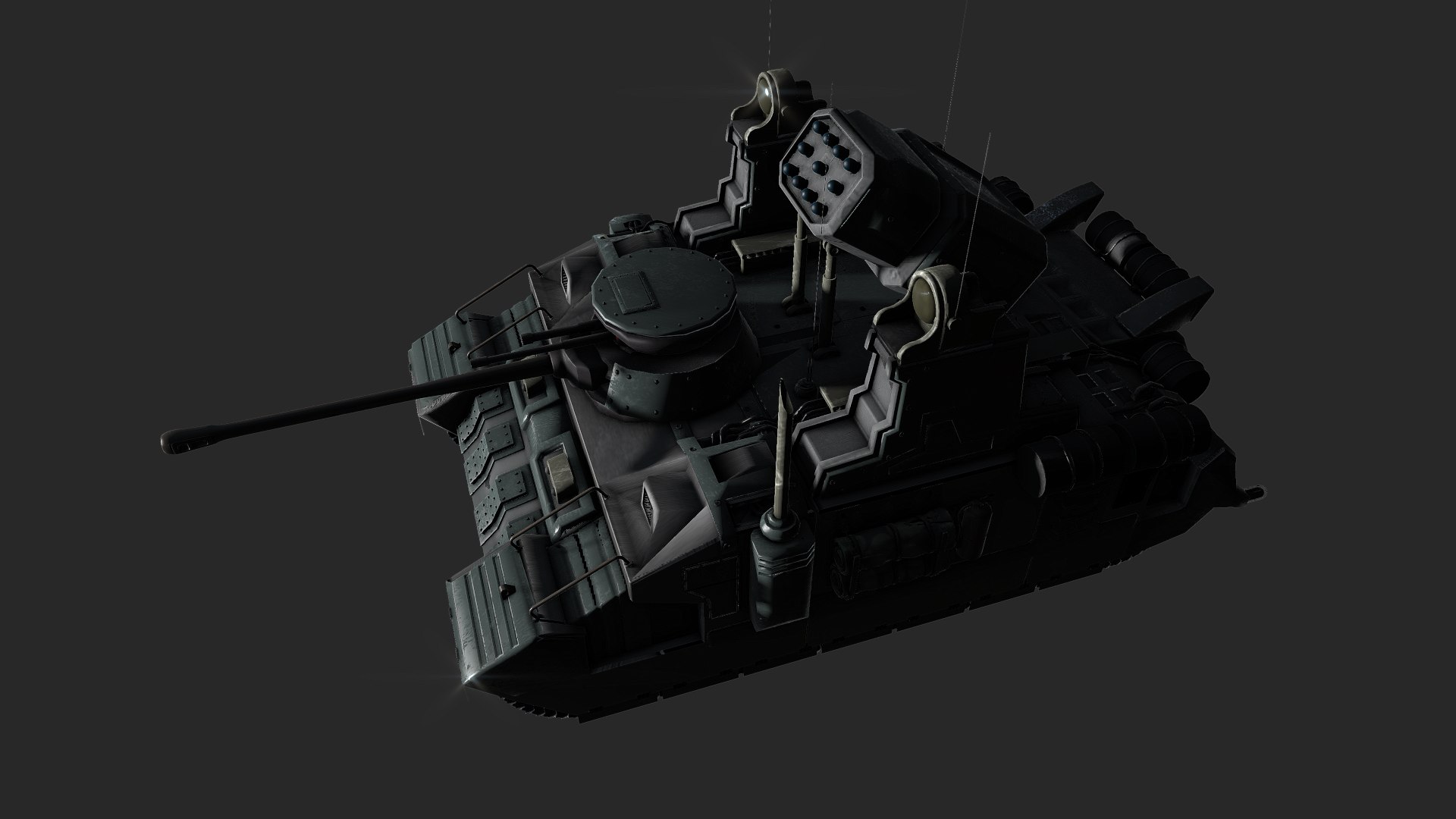 Scifi Tank 3D Model - TurboSquid 1216763