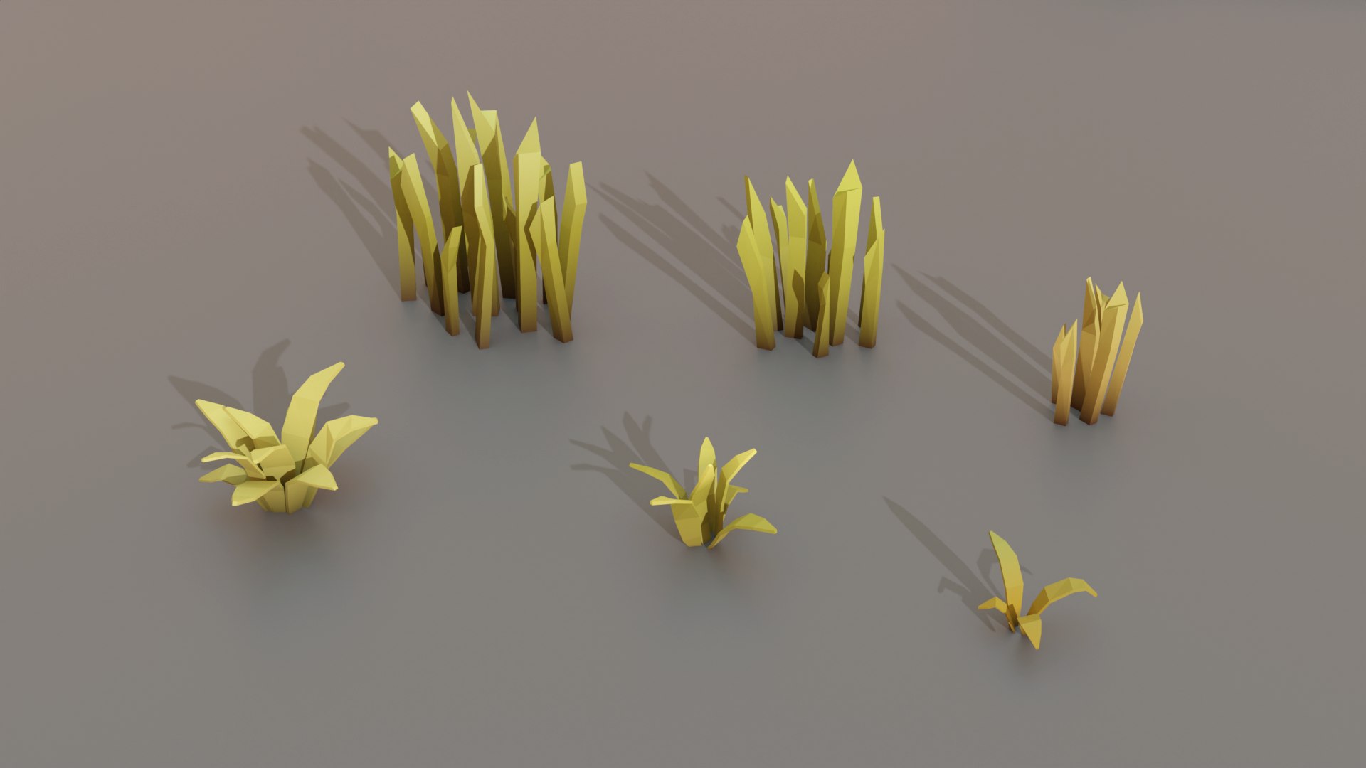 3D Collection Landscape Savannah Biome Low Poly Model - TurboSquid 2217191