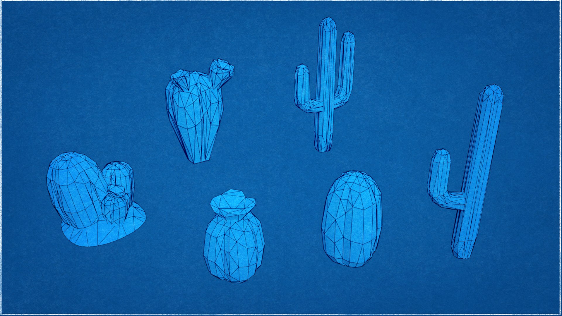 3D Collection Landscape Savannah Biome Low Poly Model - TurboSquid 2217191