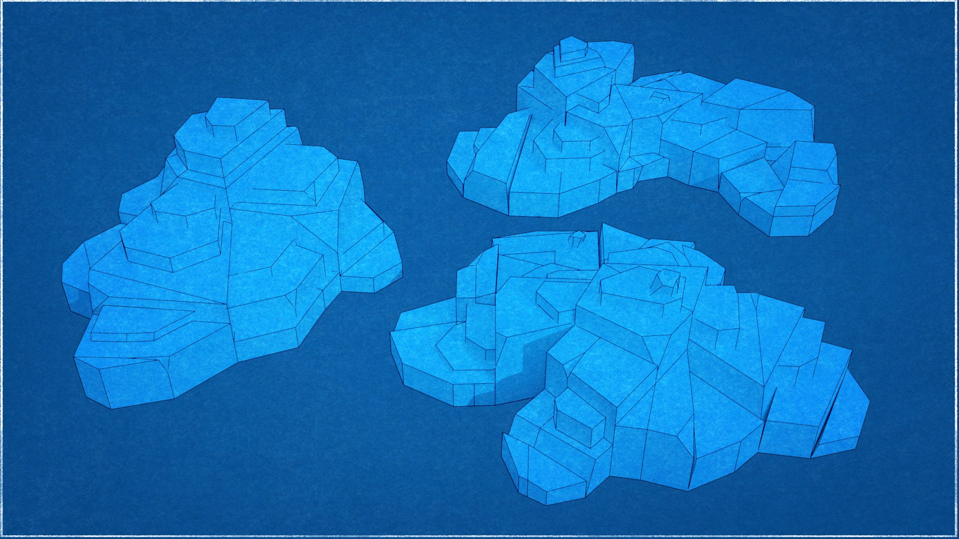 3D Collection Landscape Savannah Biome Low Poly Model - TurboSquid 2217191