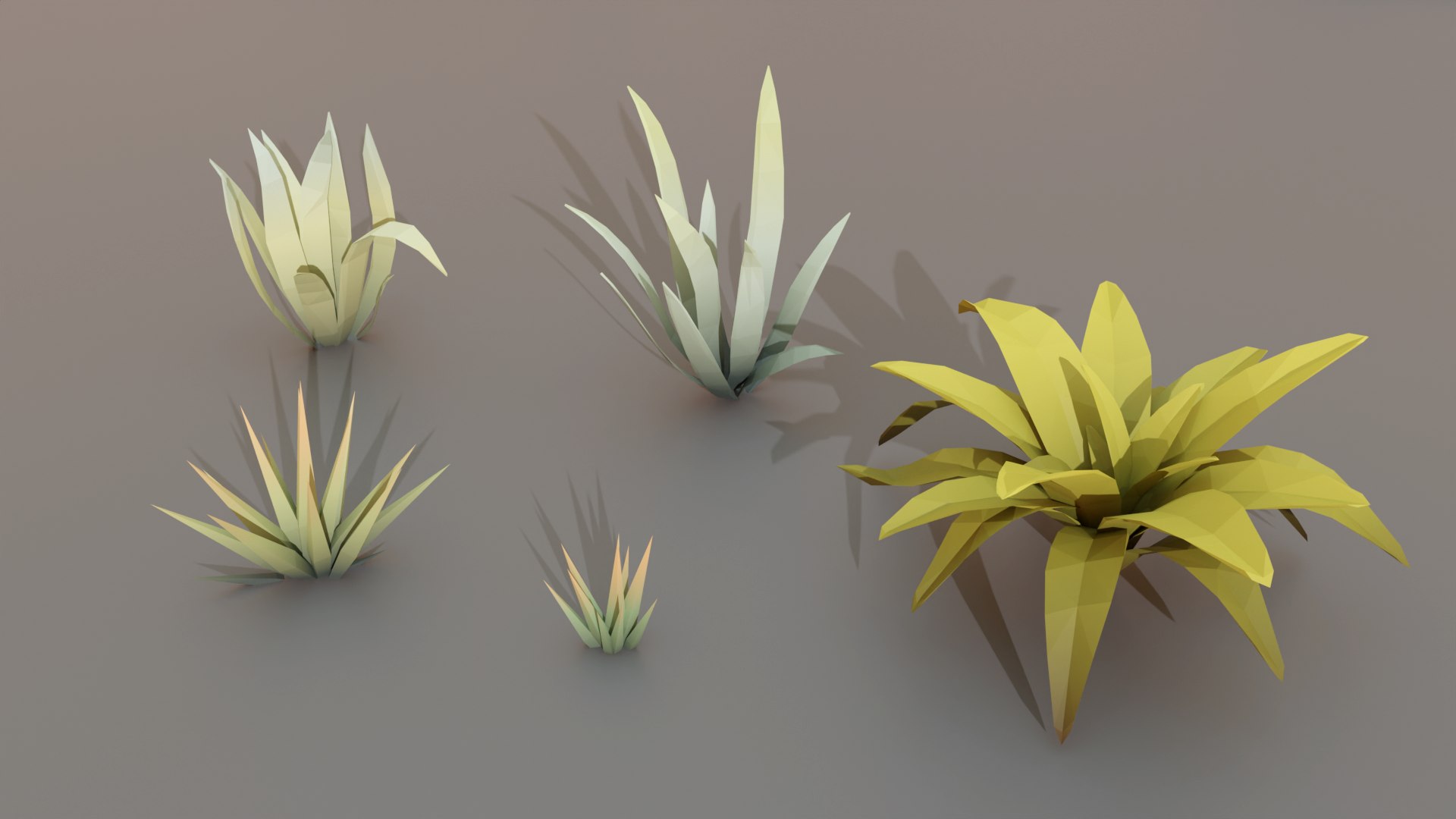 3D Collection Landscape Savannah Biome Low Poly Model - TurboSquid 2217191