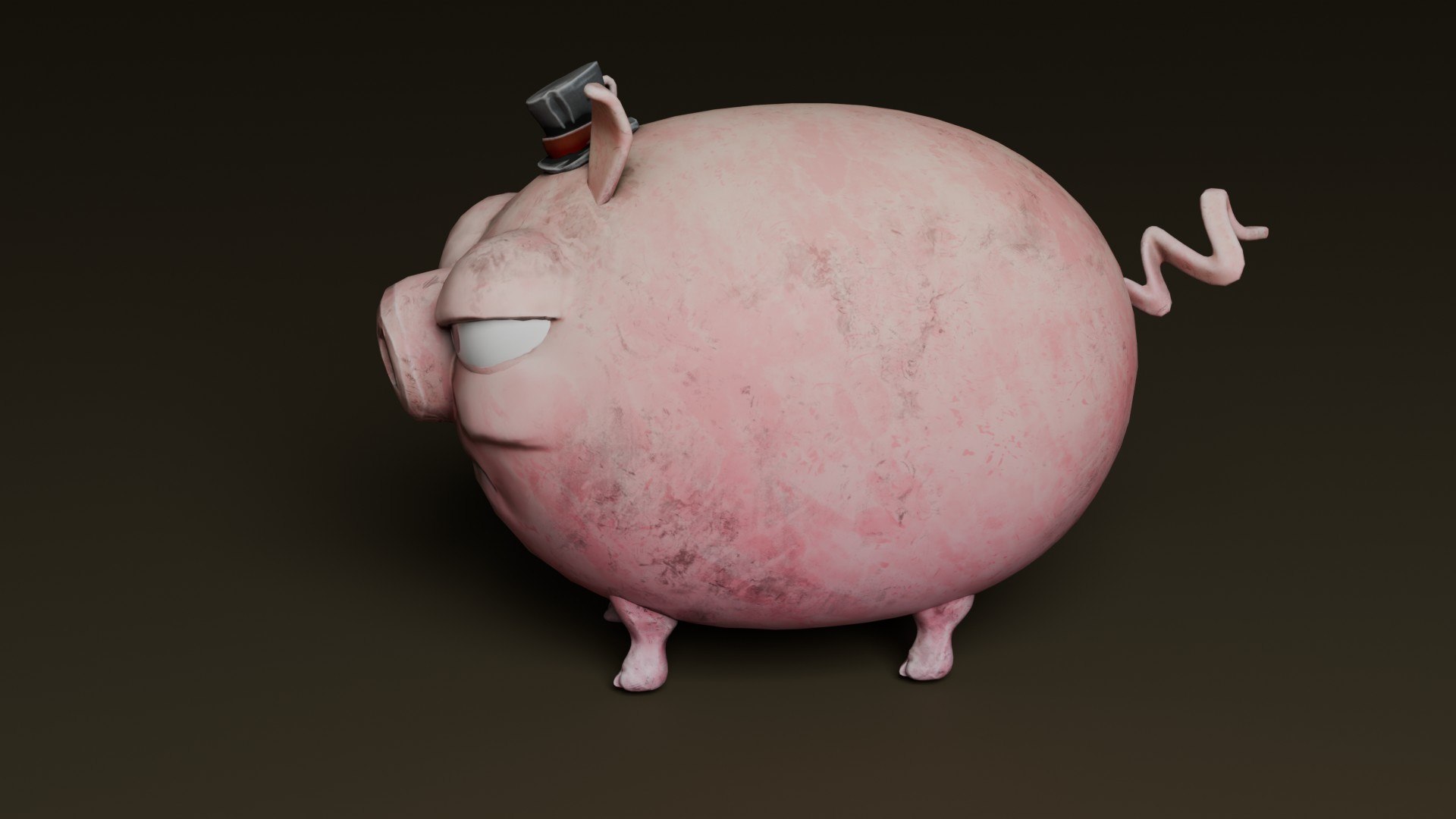 Piggy 3D Model - TurboSquid 2567396