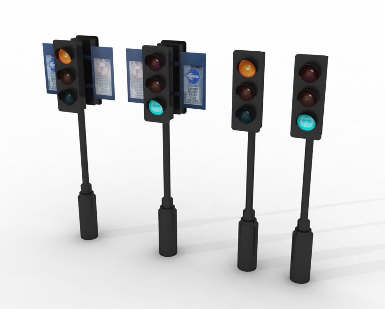 3d Model Traffic Signal