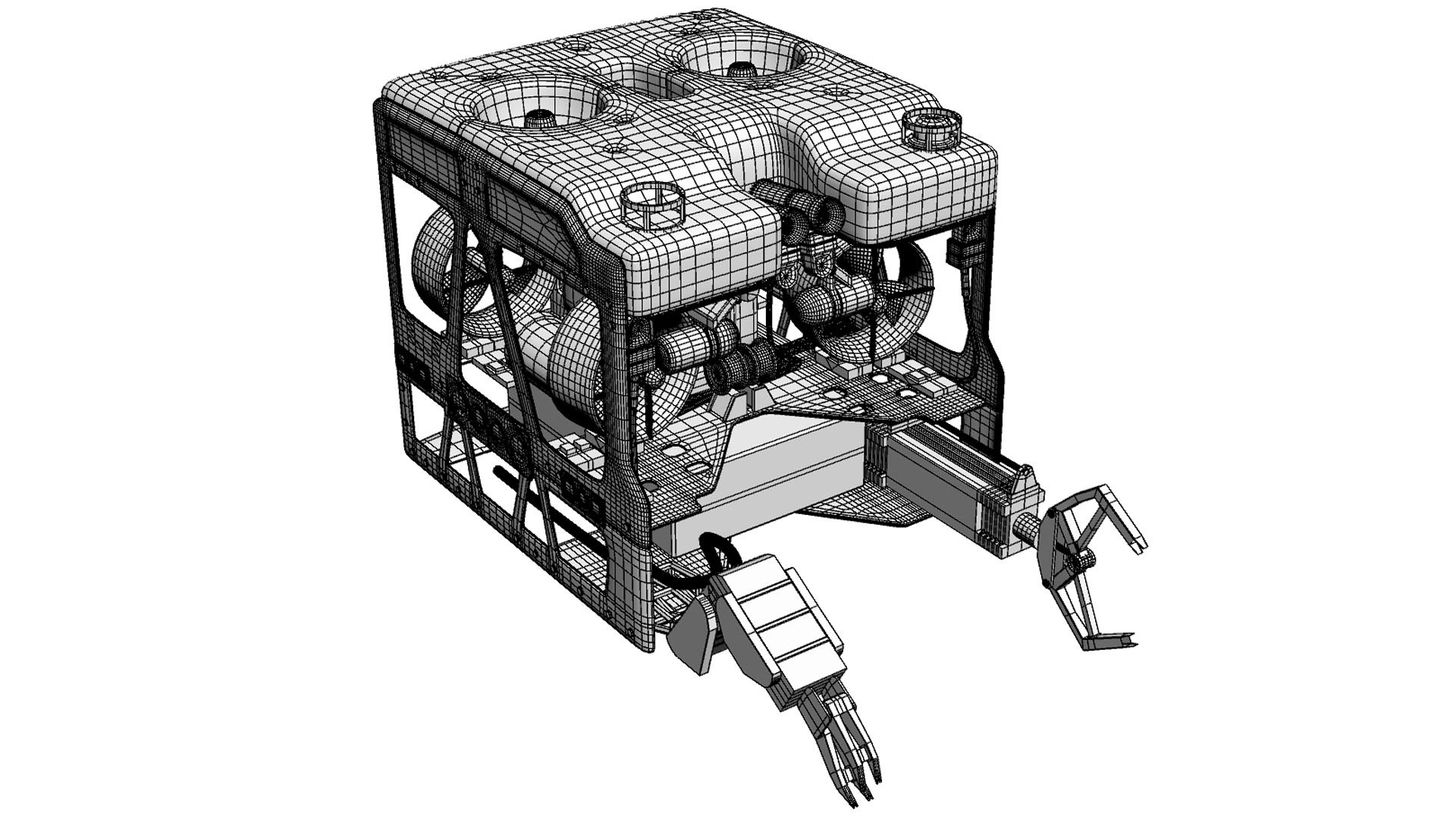 3D ROV 3D Model Remotely Operated Vehicle Model - TurboSquid 2044694