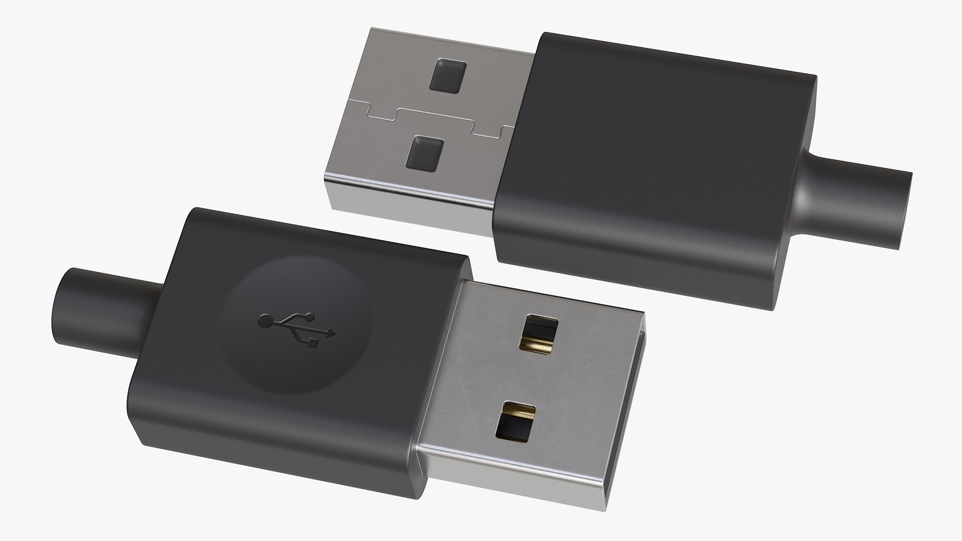 USB 2 To Micro USB Cable 3D Model - TurboSquid 2253520