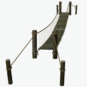 Rope Bridge 3D Models for Download | TurboSquid