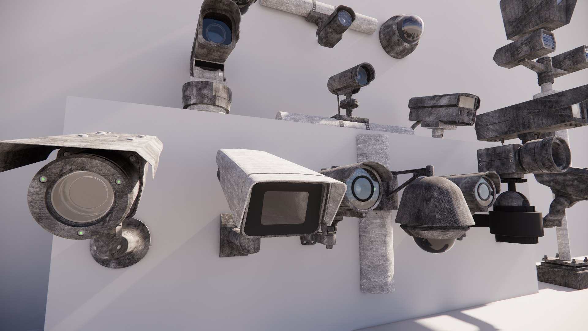 3D Security Cameras-A8 - TurboSquid 2223439