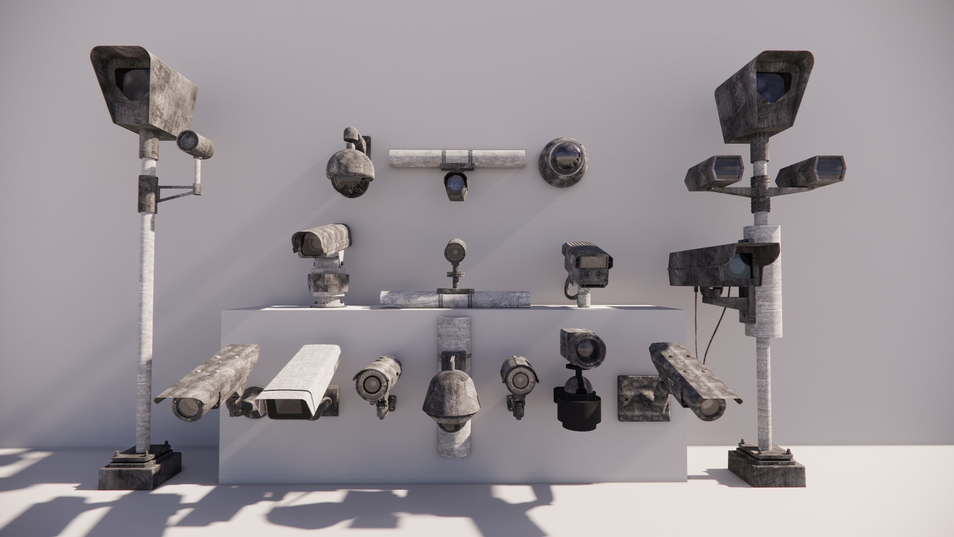 3D Security Cameras-A8 - TurboSquid 2223439
