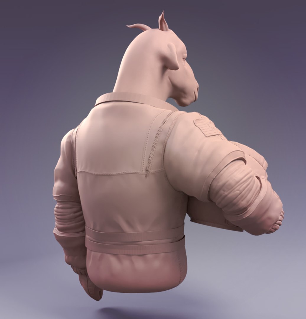 3d Goat Model