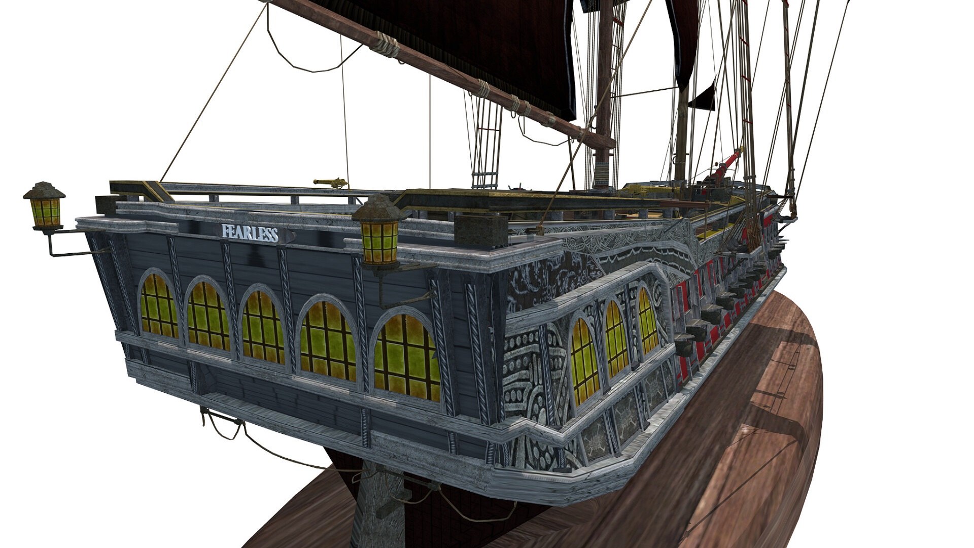 HMS Fearless Model - TurboSquid 2007317