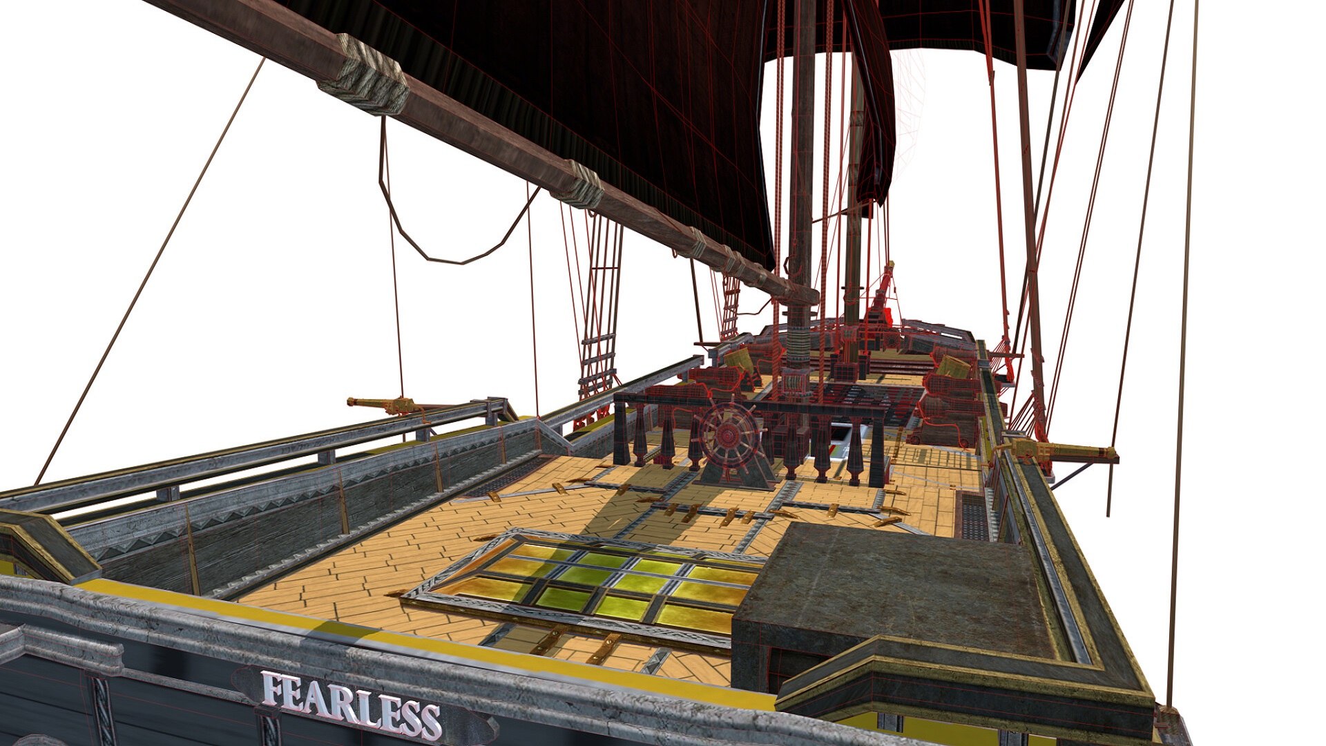 HMS Fearless Model - TurboSquid 2007317