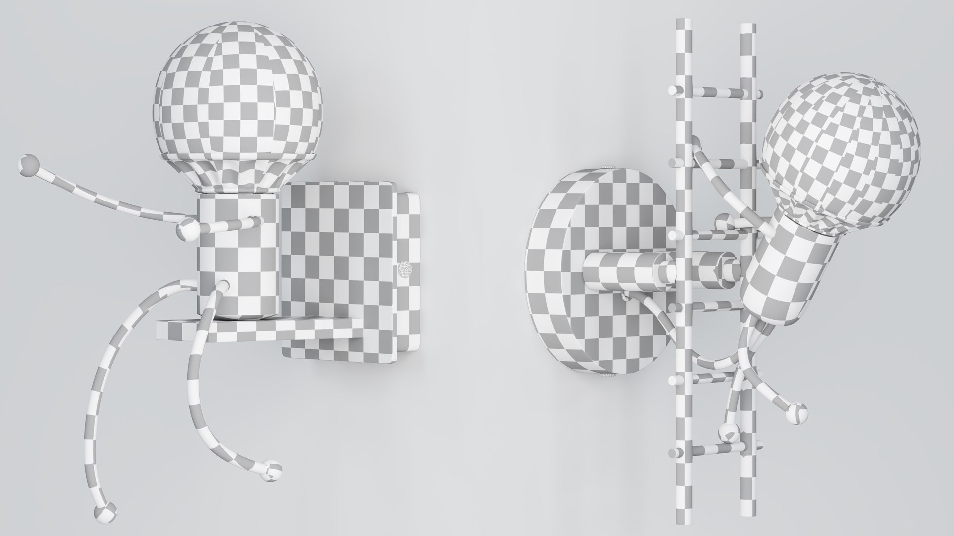 Creative Little Man Lamp 3D Model - TurboSquid 1849149