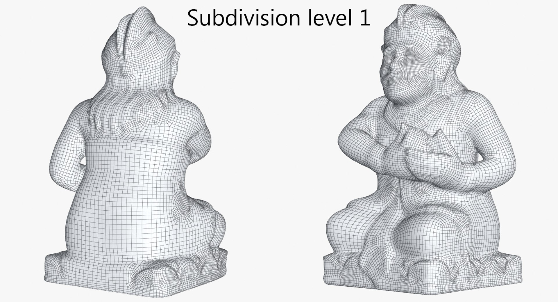 Sculpture Bali Guardian 3D Model - TurboSquid 1217666