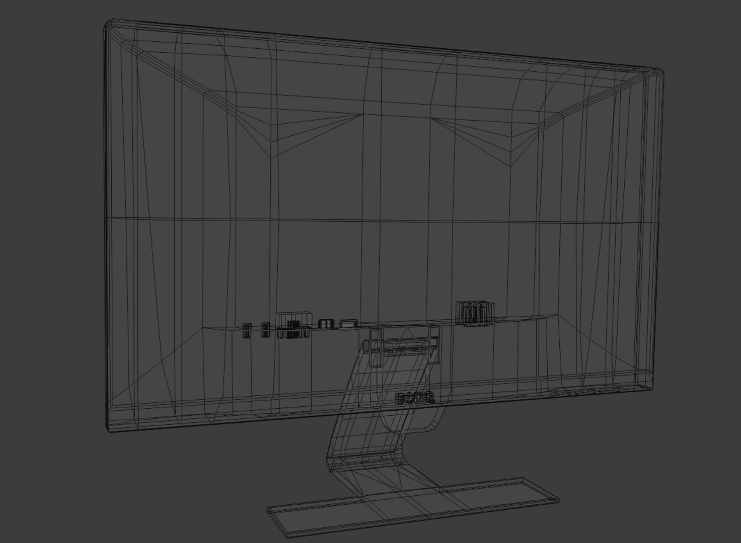 3D Monitor BenQ GW2480 Model - TurboSquid 1847163