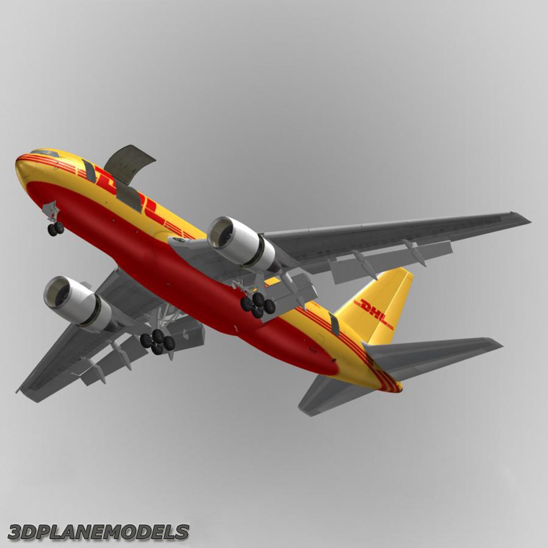 Dhl 767-200f 767 3d Model