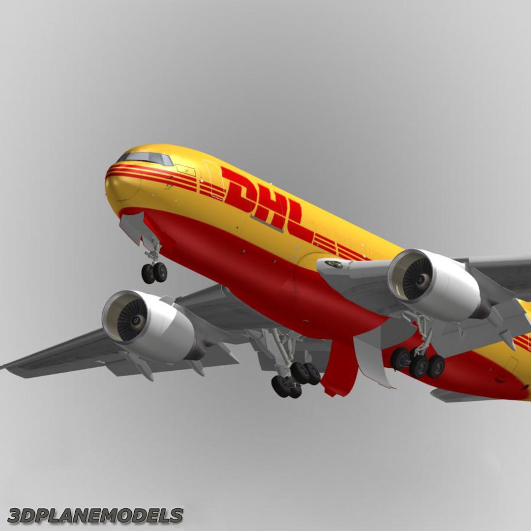 Dhl 767-200f 767 3d Model