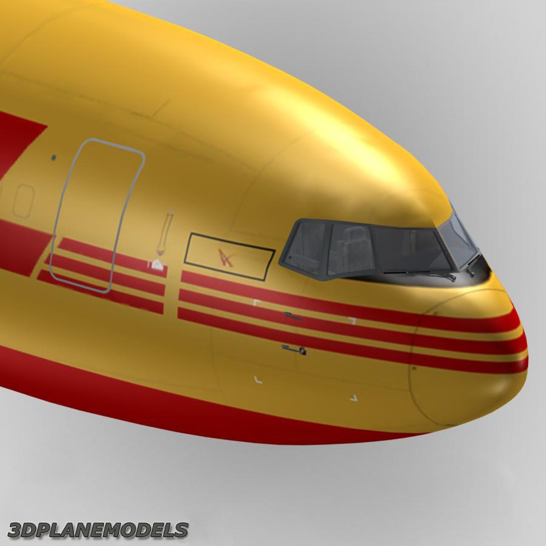 Dhl 767-200f 767 3d Model