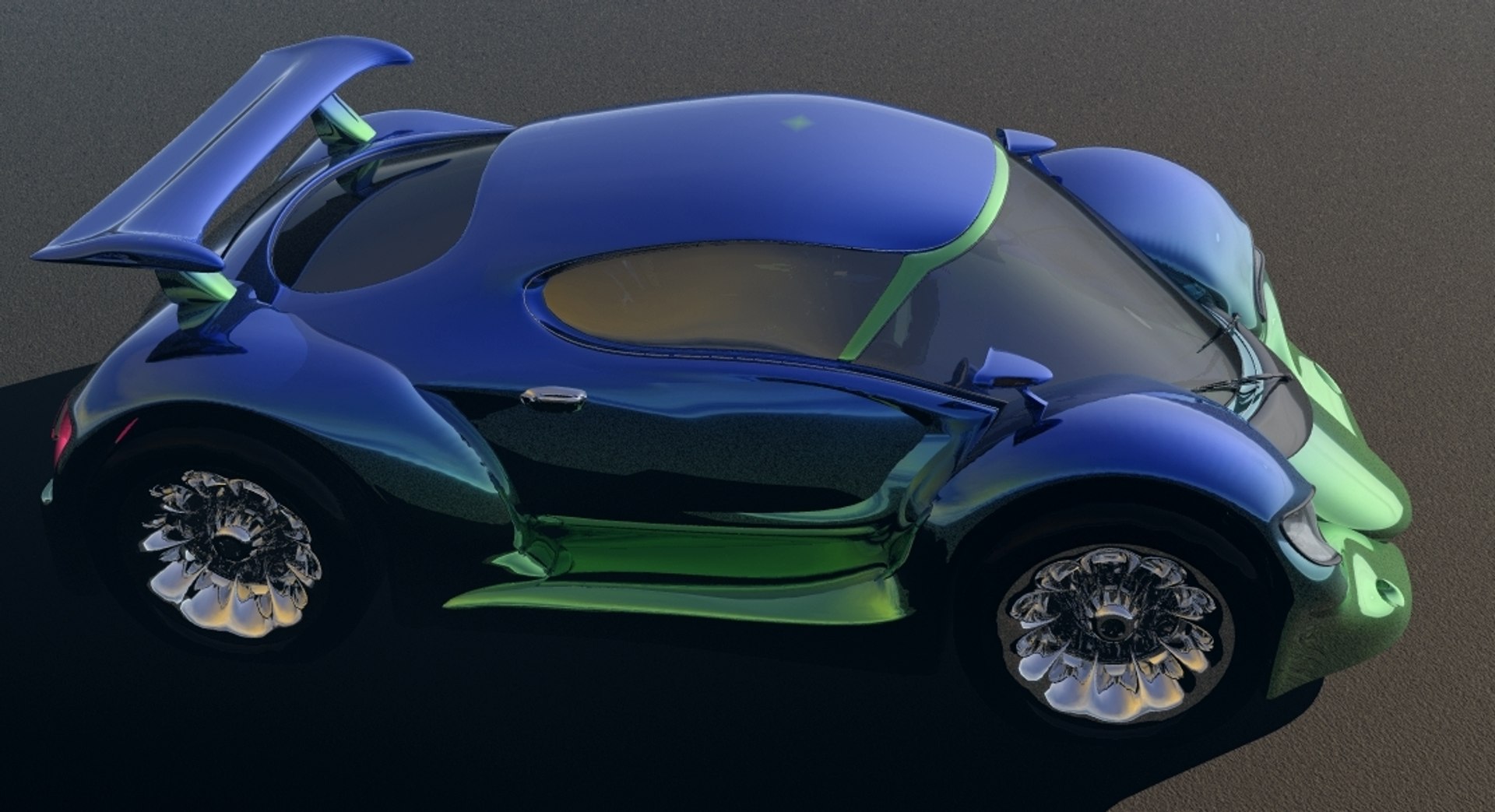 Maya Car Prototype Scifi