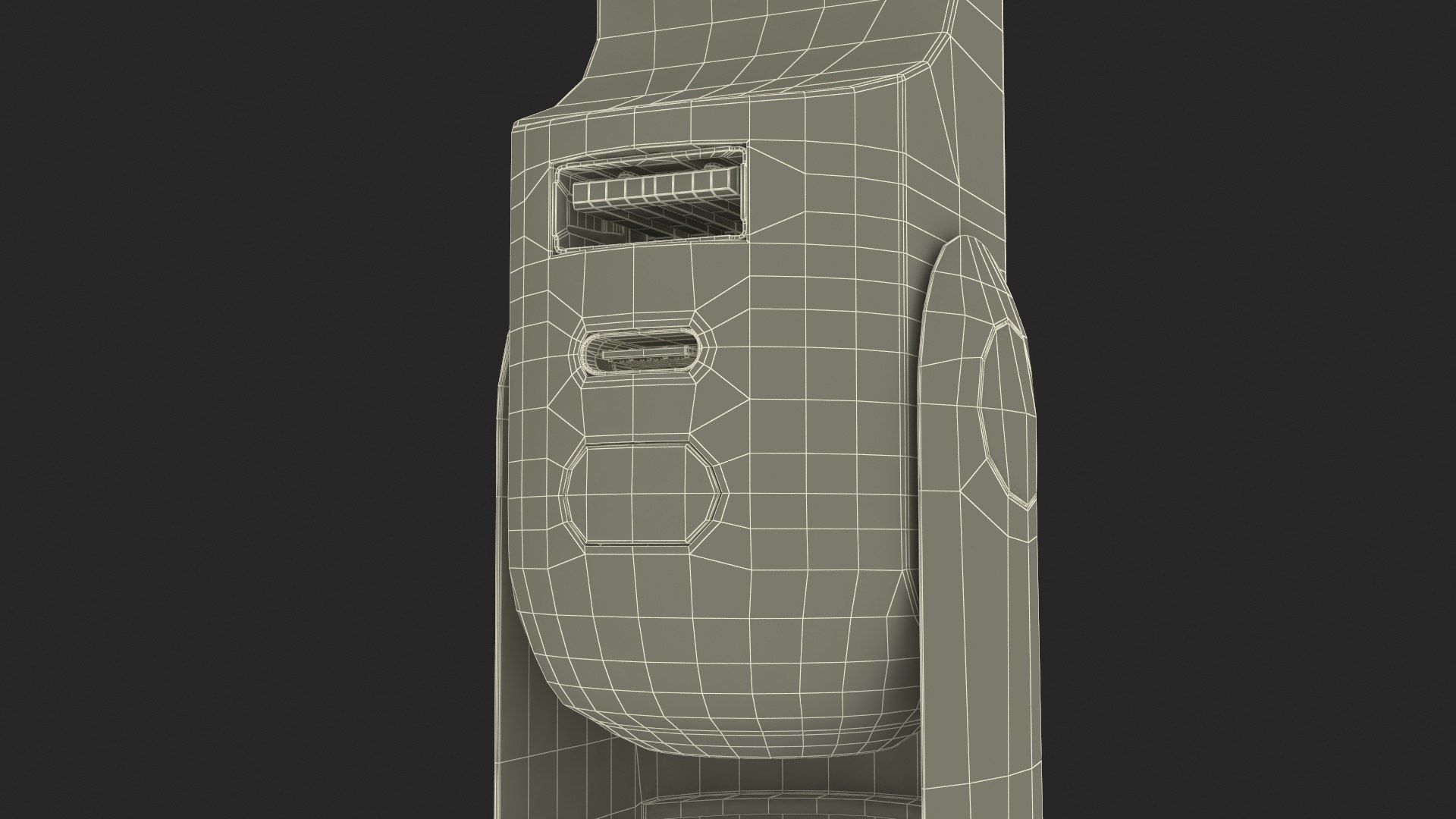 Battery Operated Pocket Fan White 3D Model - TurboSquid 2130075