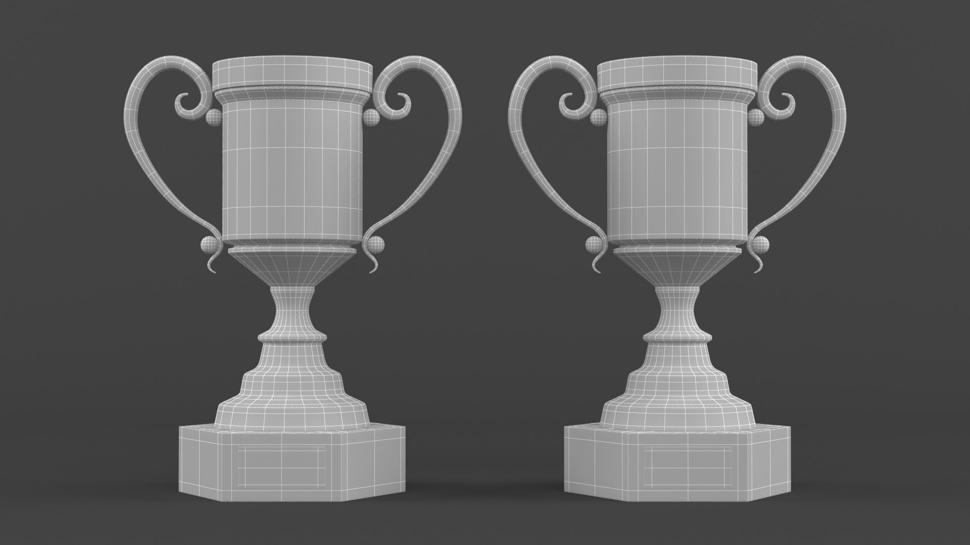 Trophy Cup 3D Model - TurboSquid 2234587