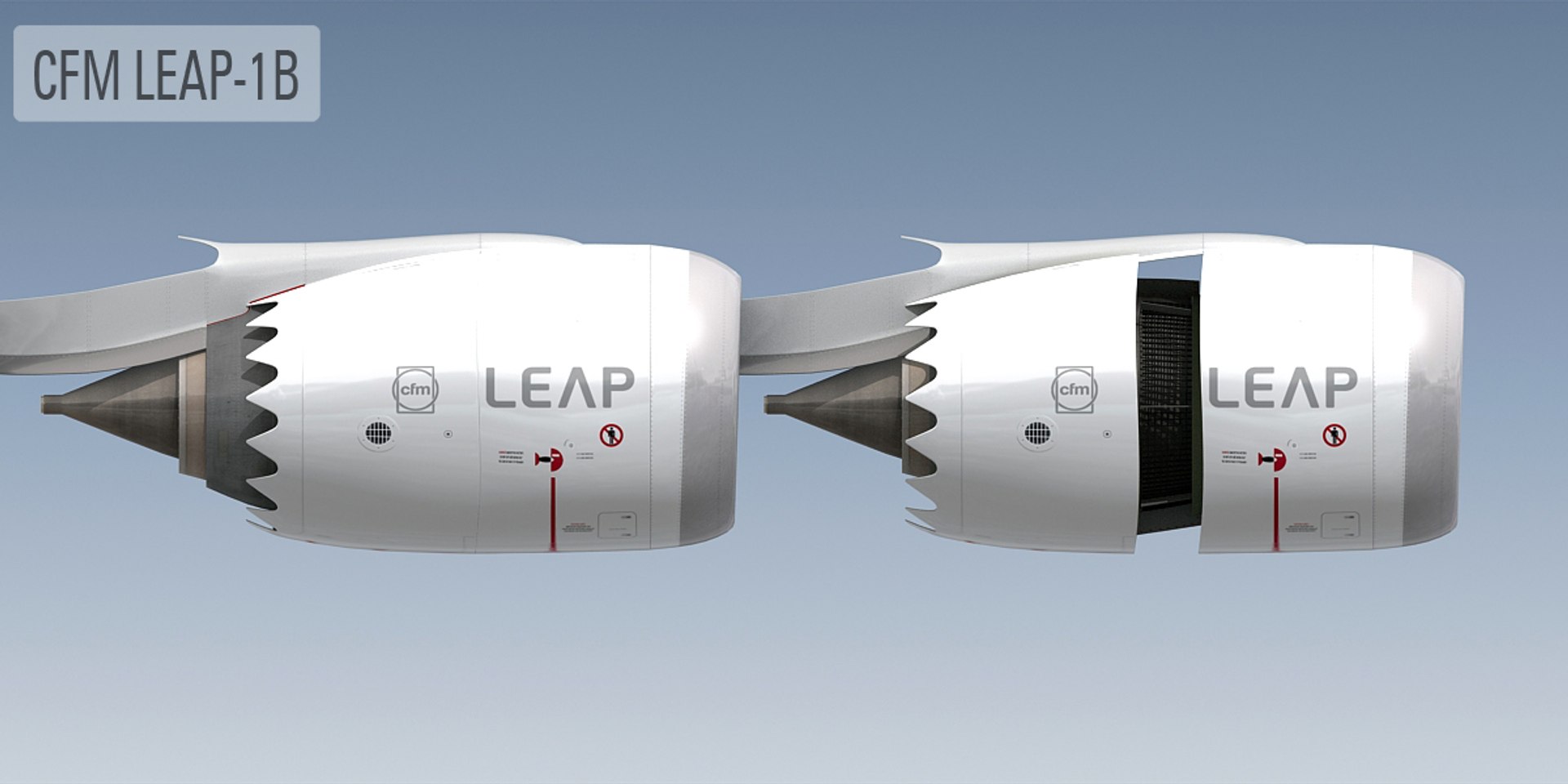 Cfm Leap Engines 3D Model - TurboSquid 1225853