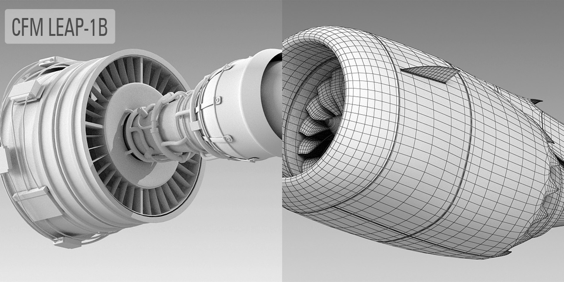Cfm Leap Engines 3D Model - TurboSquid 1225853