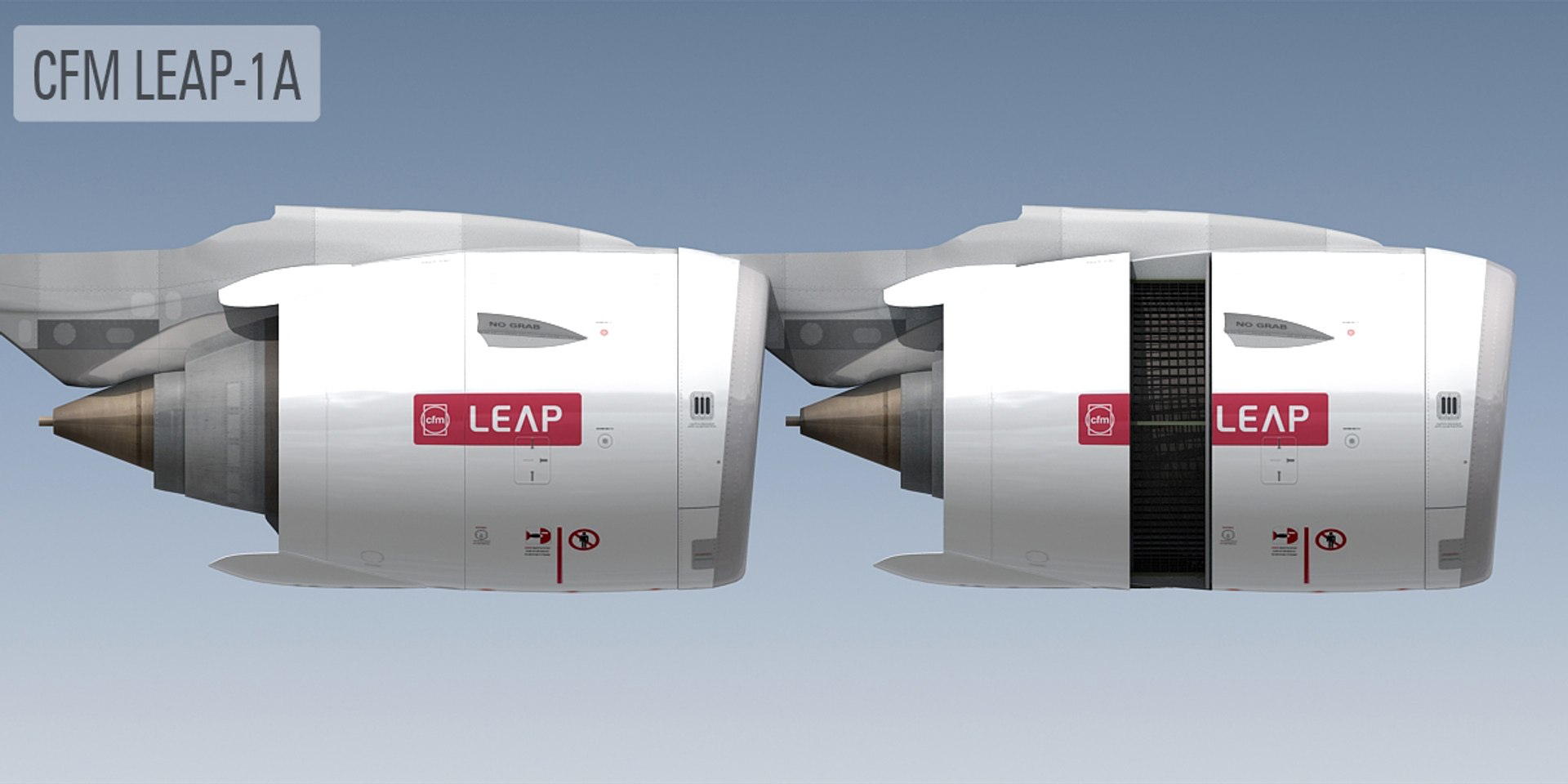 Cfm Leap Engines 3D Model - TurboSquid 1225853