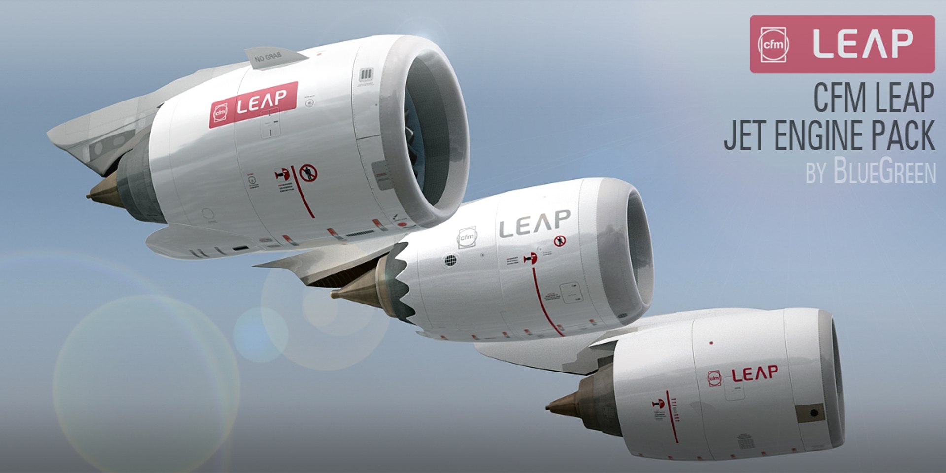 Cfm Leap Engines 3D Model - TurboSquid 1225853