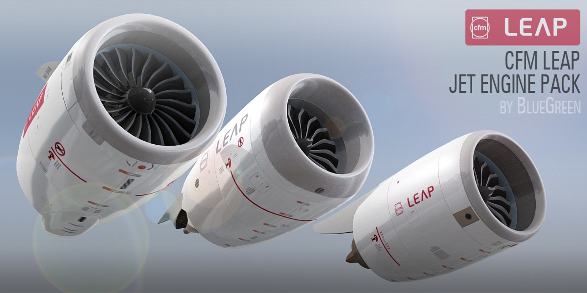 Cfm Leap Engines 3D Model - TurboSquid 1225853