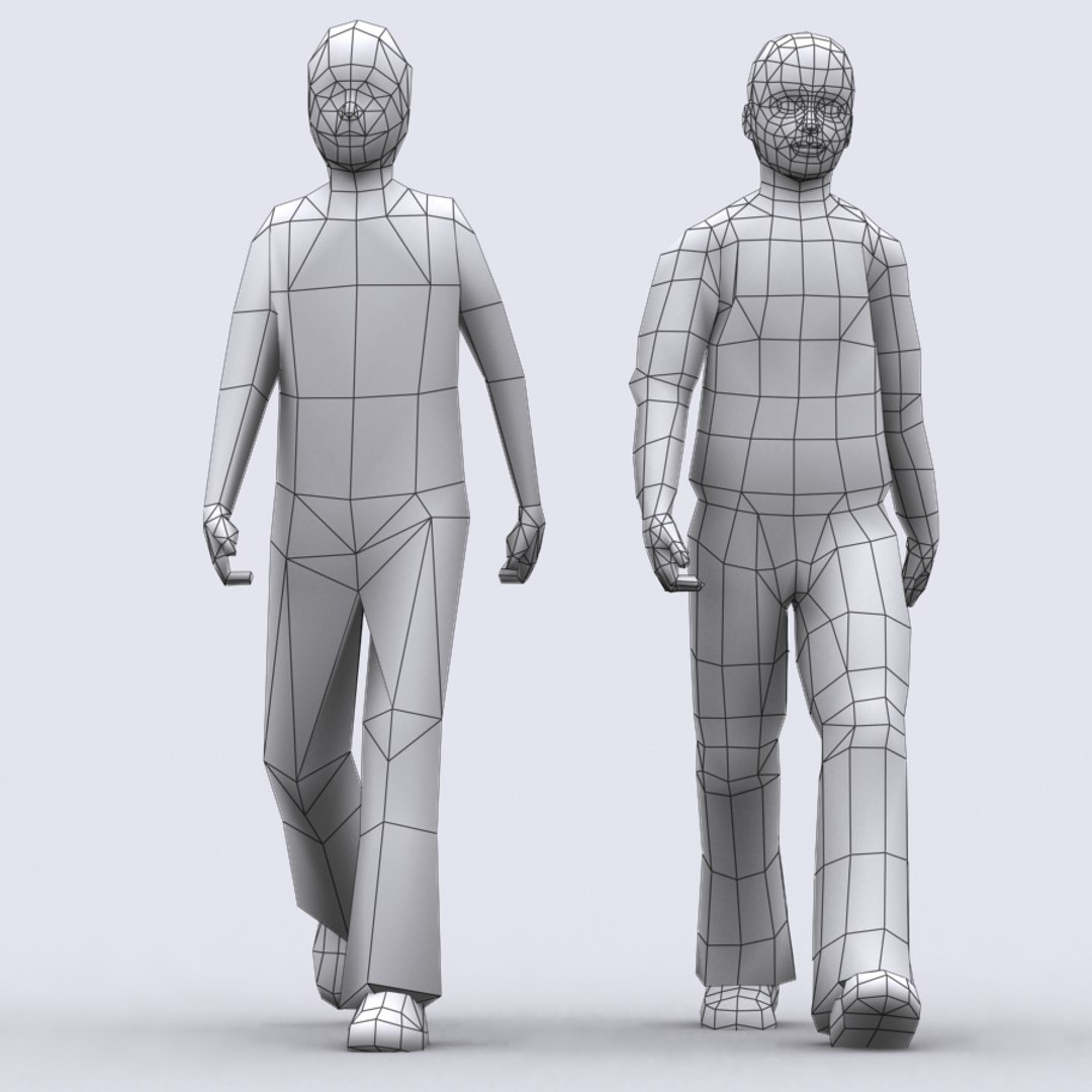 3d 3ds realpeople seniors