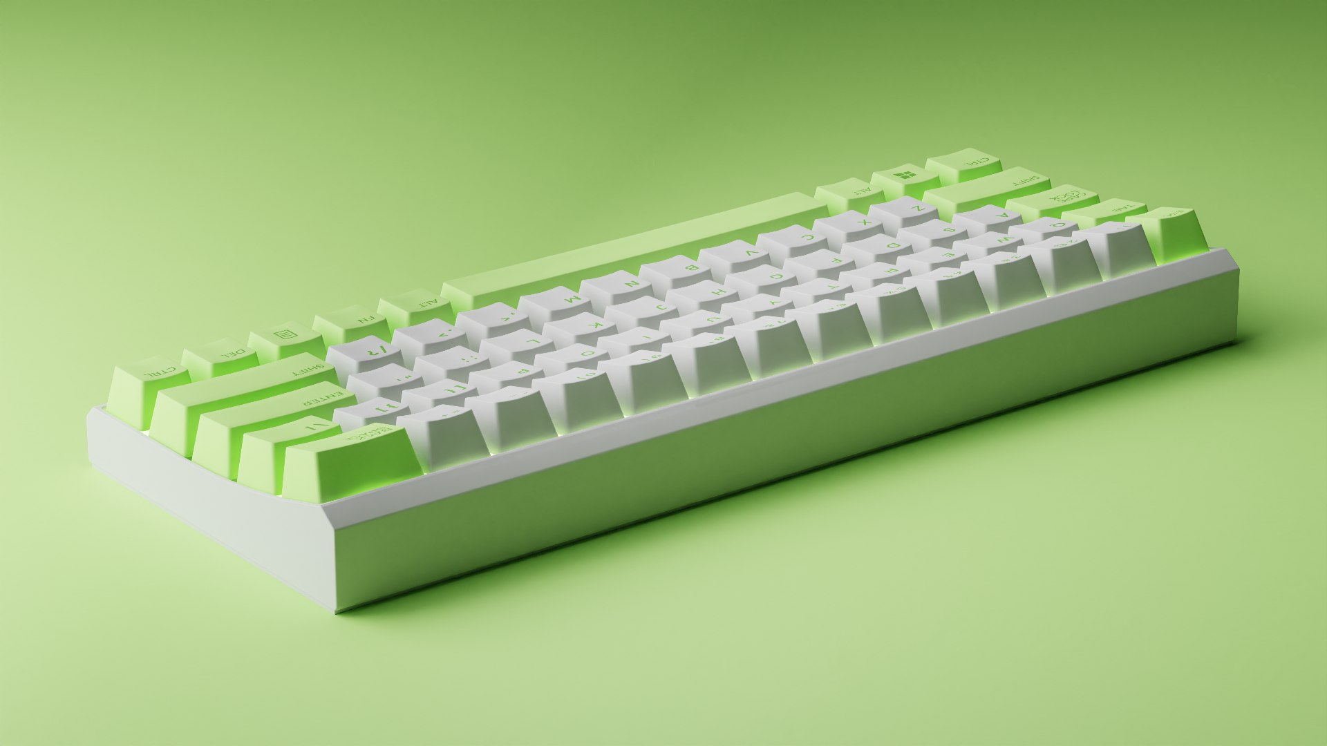 3D Wireless Mechanical Keyboard Blender - TurboSquid 2111200