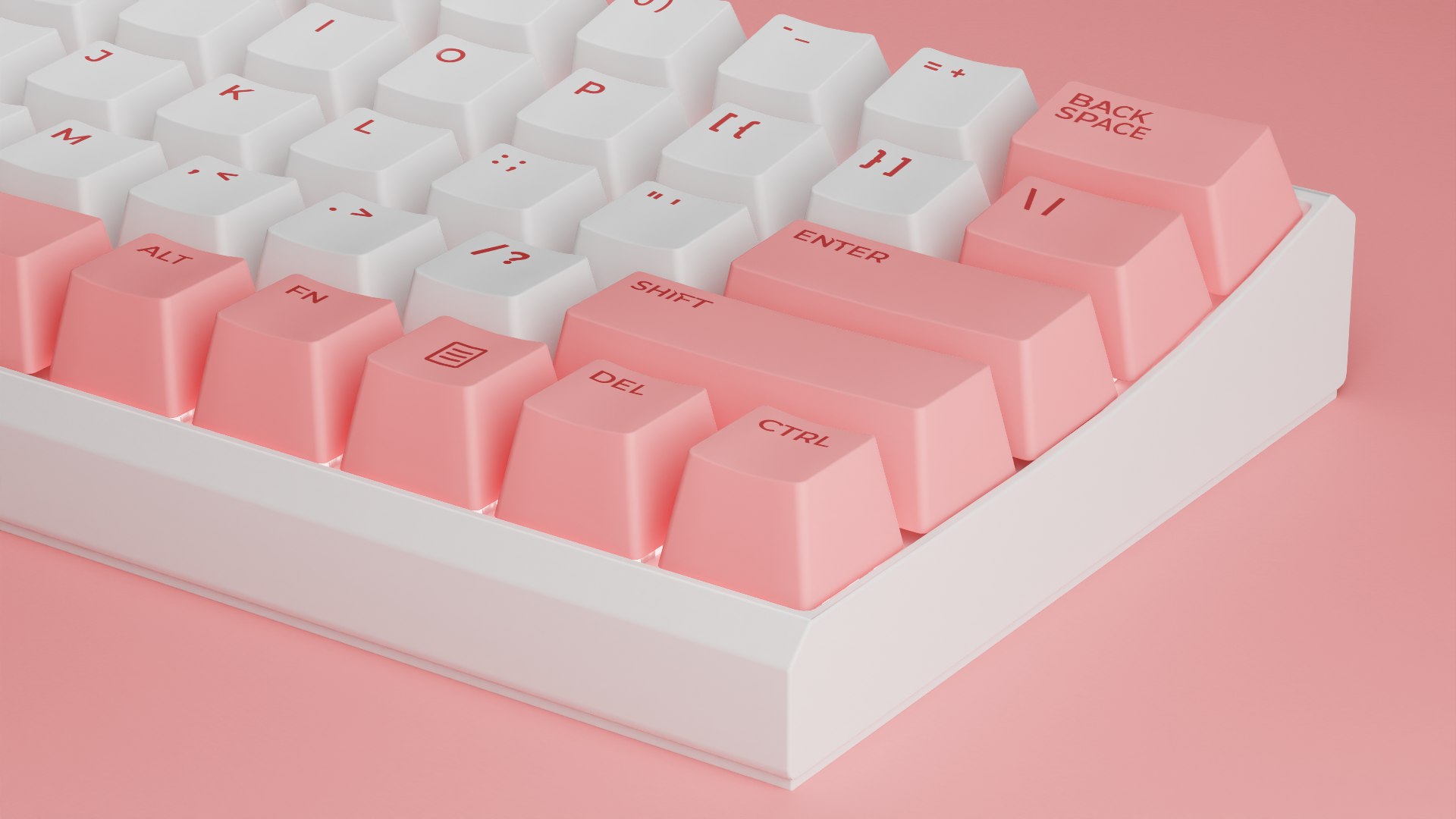 3D Wireless Mechanical Keyboard Blender - TurboSquid 2111200