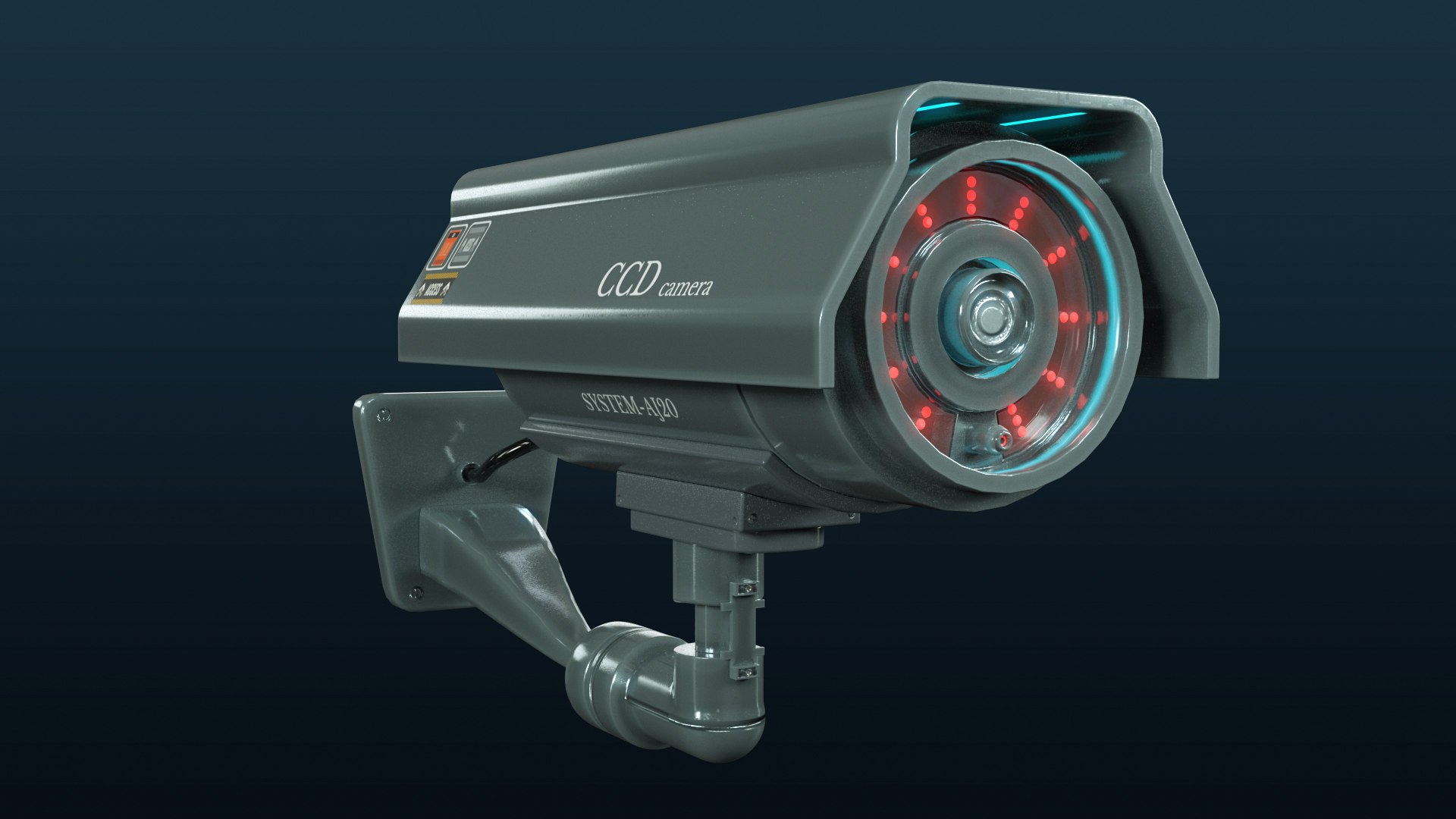 Security Camera 3D Model - TurboSquid 2225030