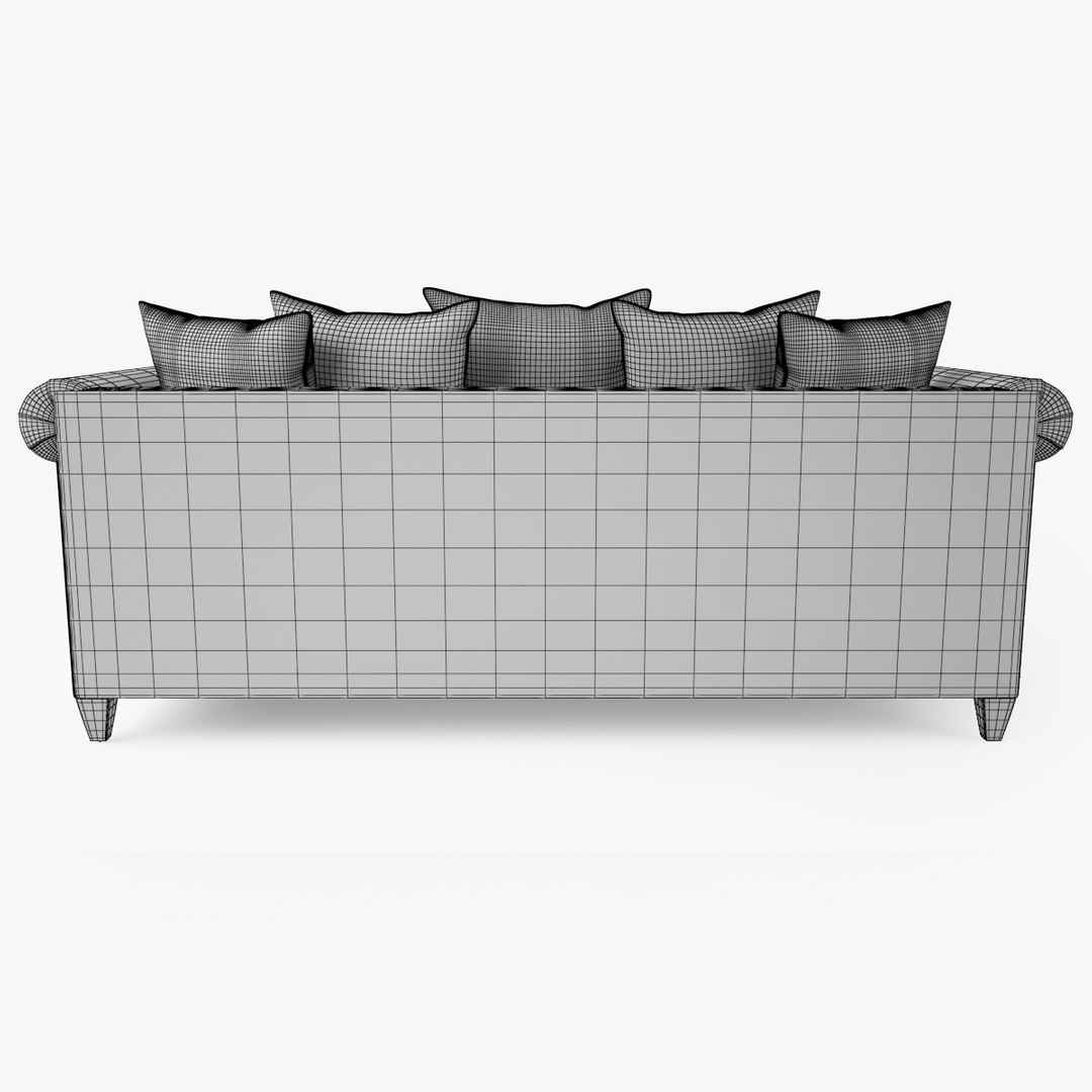 Crate Barrel Durham Sofa 3d Max