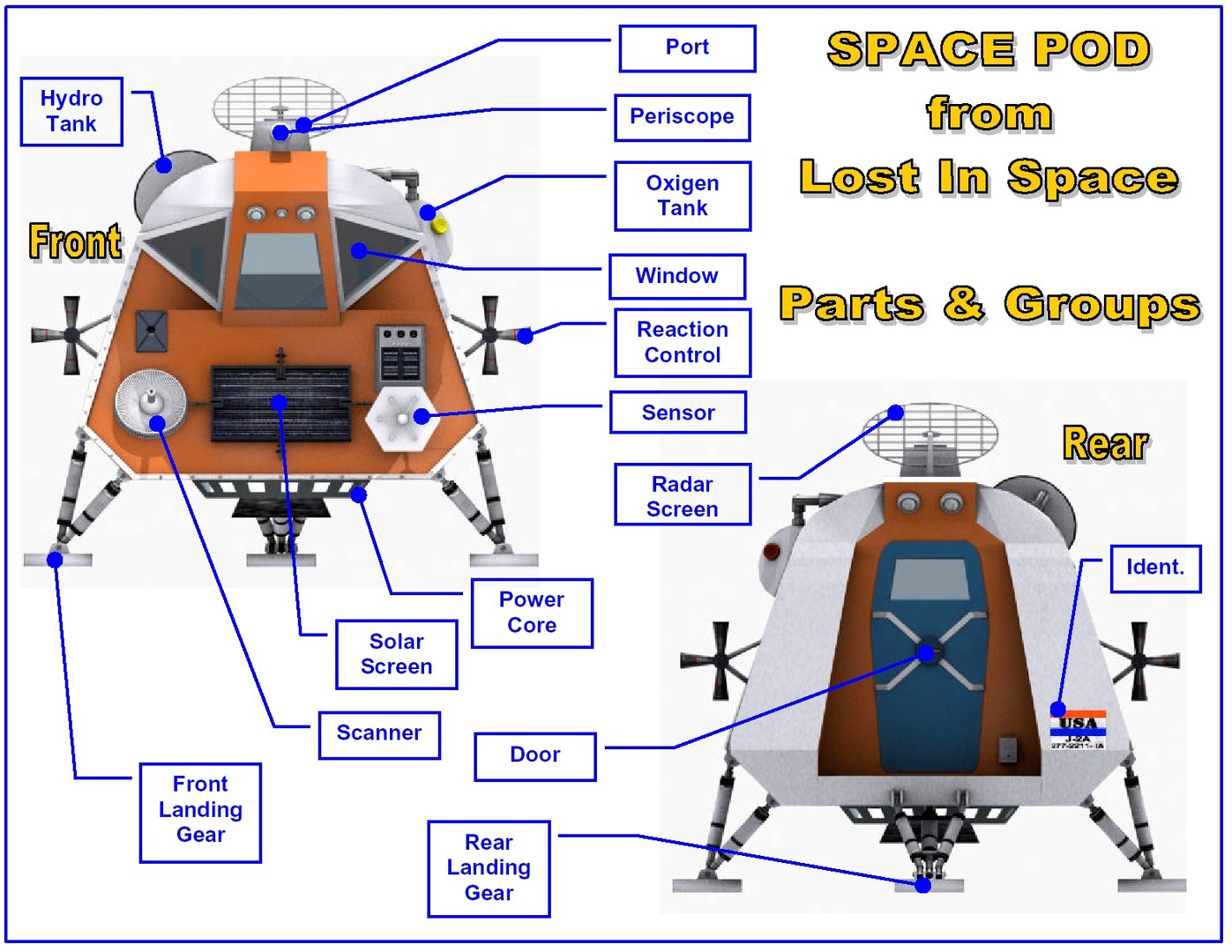 Space Pod Lost 3d Max